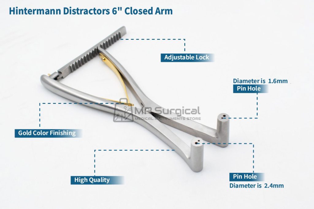 Hintermann Retractors Distractor 6” - MrSurgicalStore.com