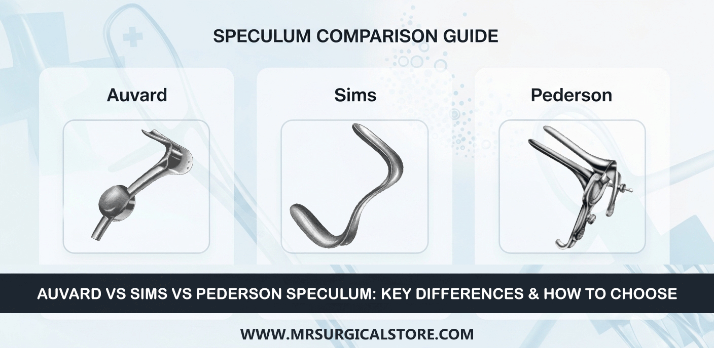 Auvard vs Sims vs Pederson Speculum: Key Differences & How to Choose